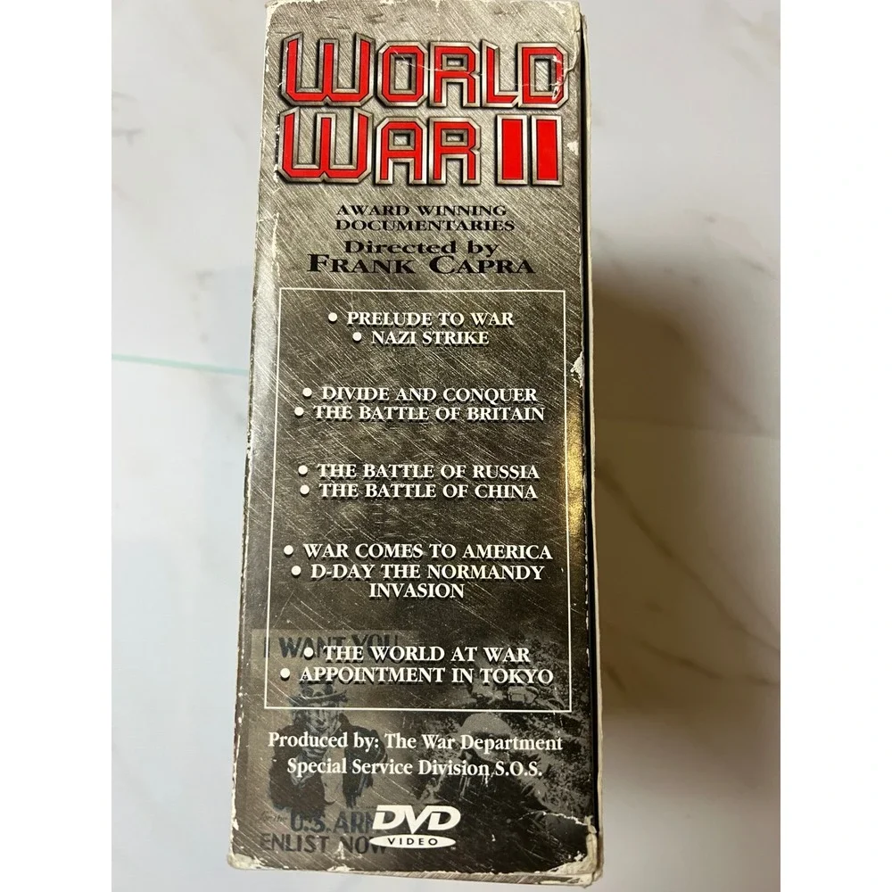 Media | World War Ii Dvd 5 Pack Documentary Set Frank Capra Madacy ...